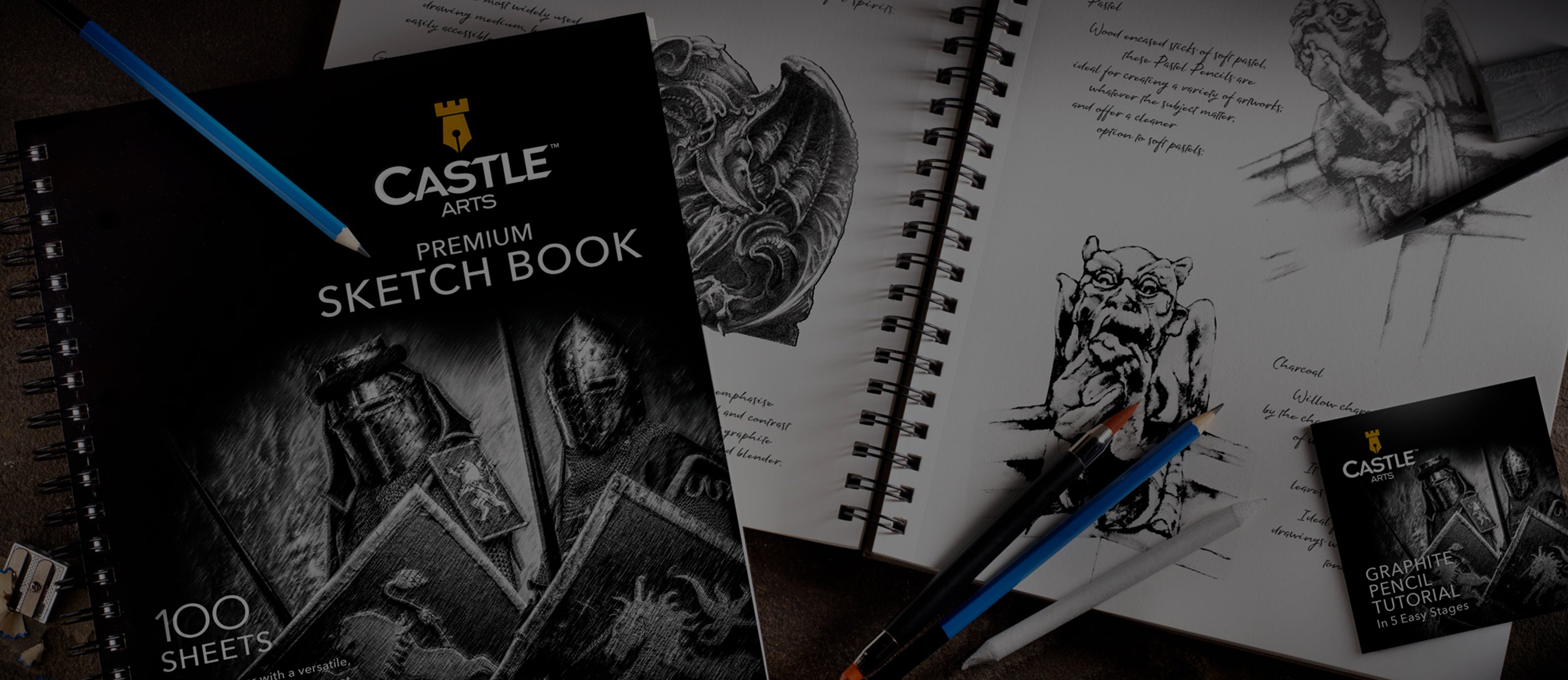 Castle Arts Sketchbooks | Art Drawing Sketch Pads | Drawing Book